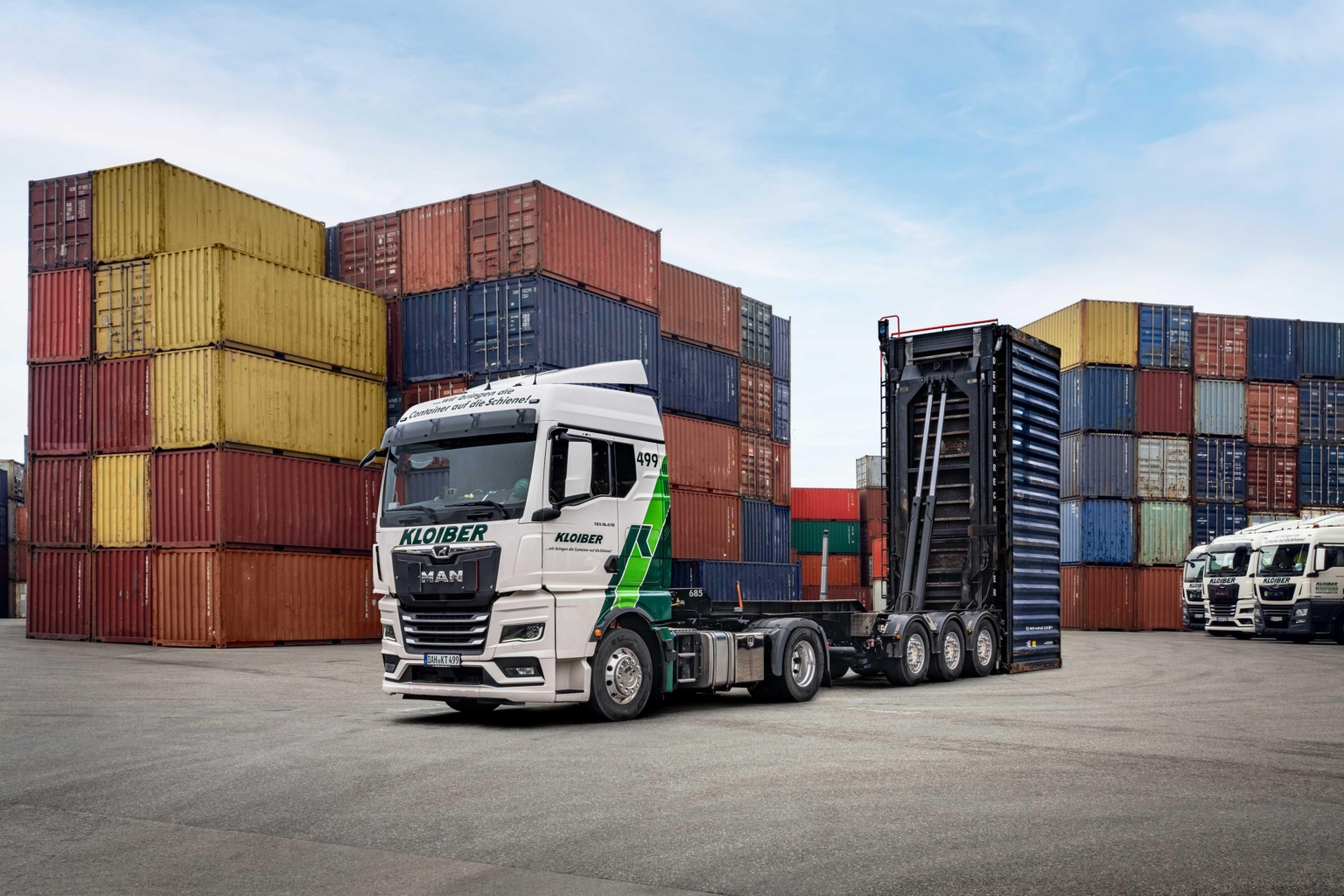 Klober - Containerlogistik, Transport und Depot