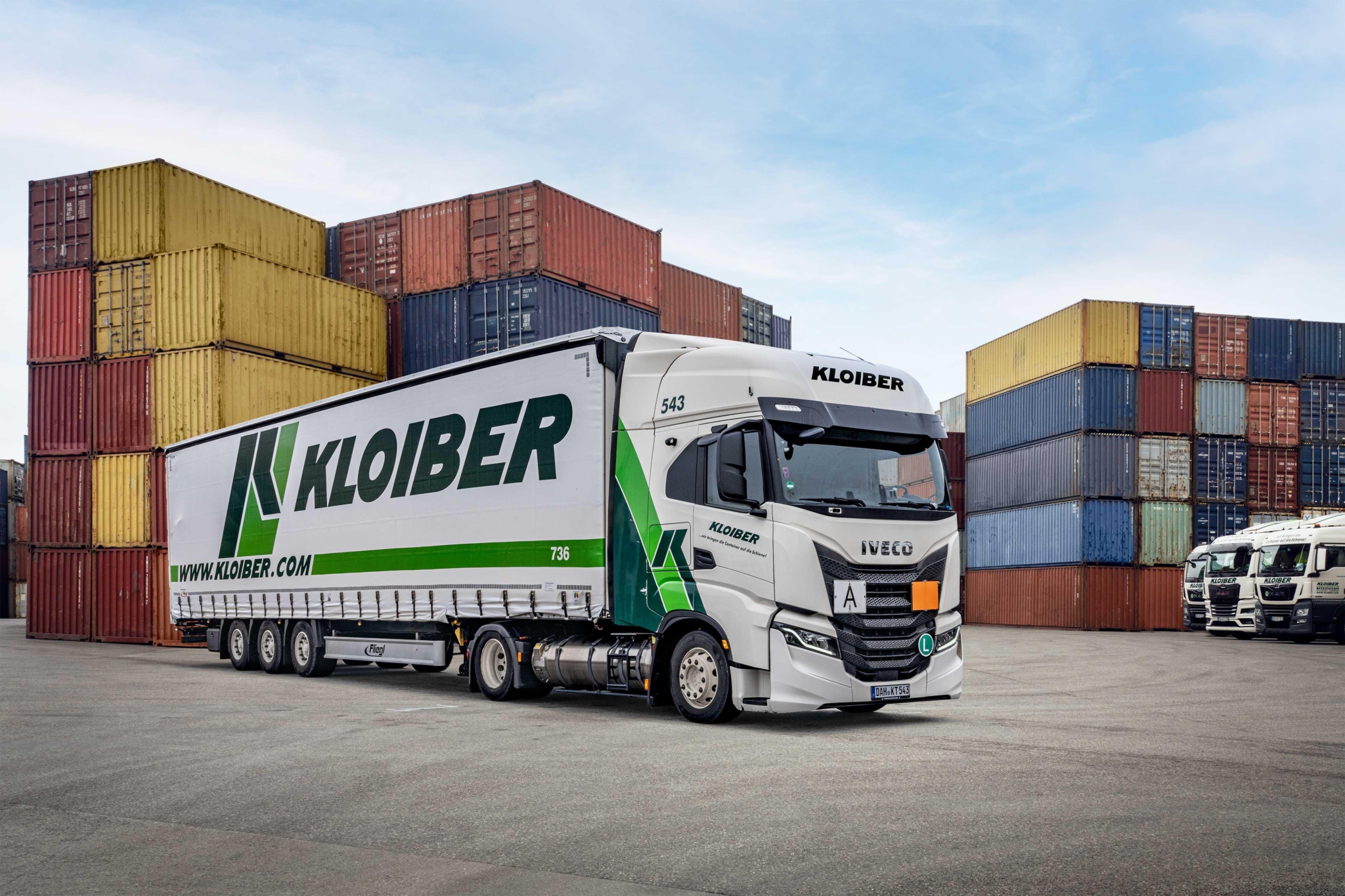 Klober - Containerlogistik, Transport und Depot