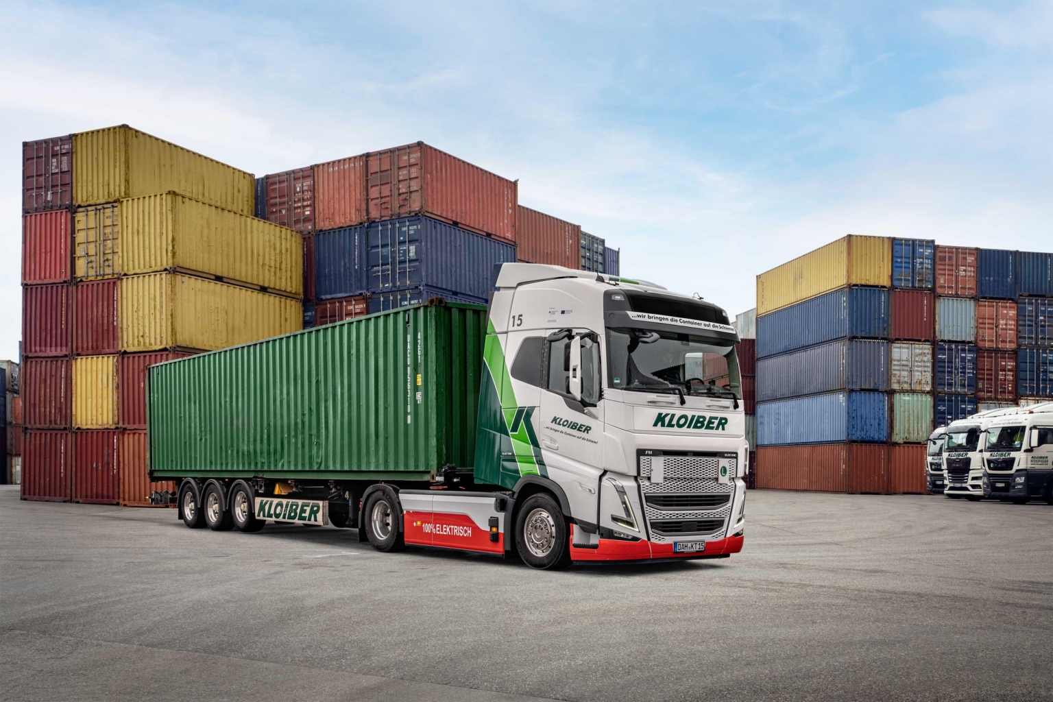 Klober - Containerlogistik, Transport und Depot